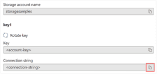We can use either of the two keys to access Storage Account, but in general it is a good ...